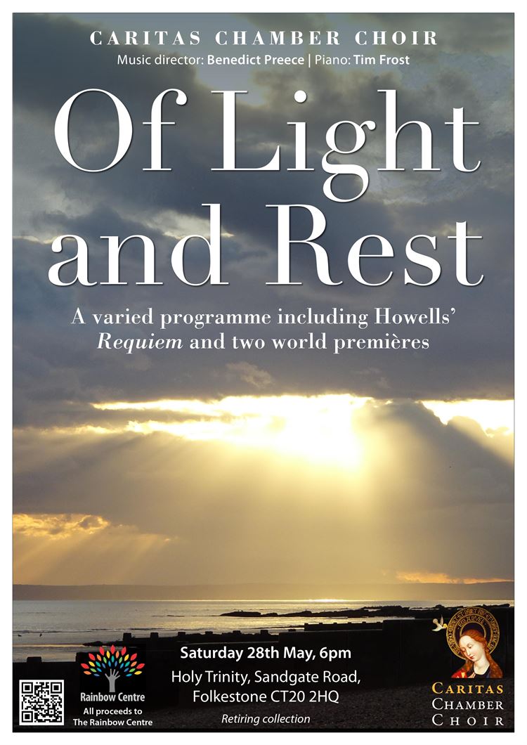 Of Light and Rest: Caritas Chamber Choir directed by Benedict Preece