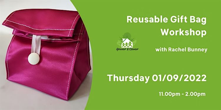 Reusable Gift Bag Workshop with Rachel Bunney