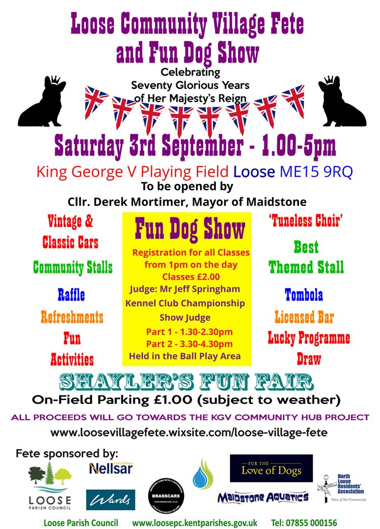 Loose Community Village Fete & Dog Show