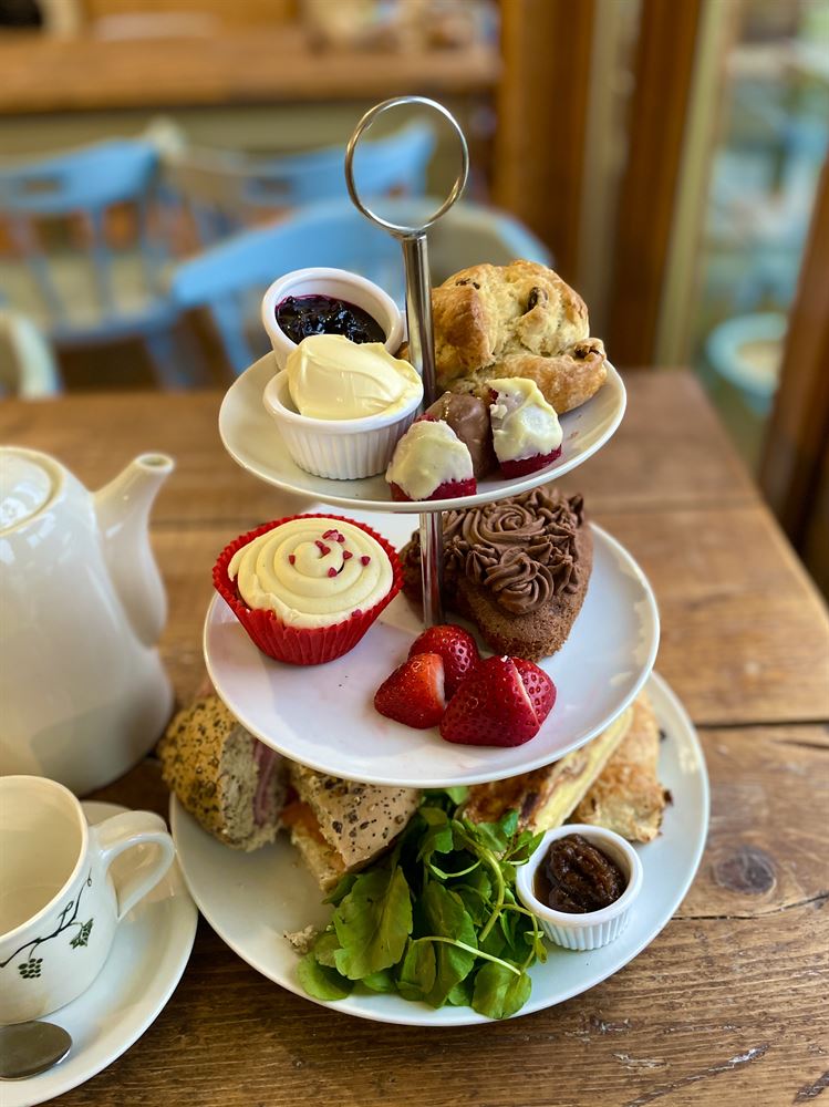 Valentine's High Tea at Elham Valley Vineyard Café