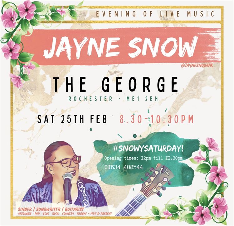 Jayne Snow at The George, Rochester