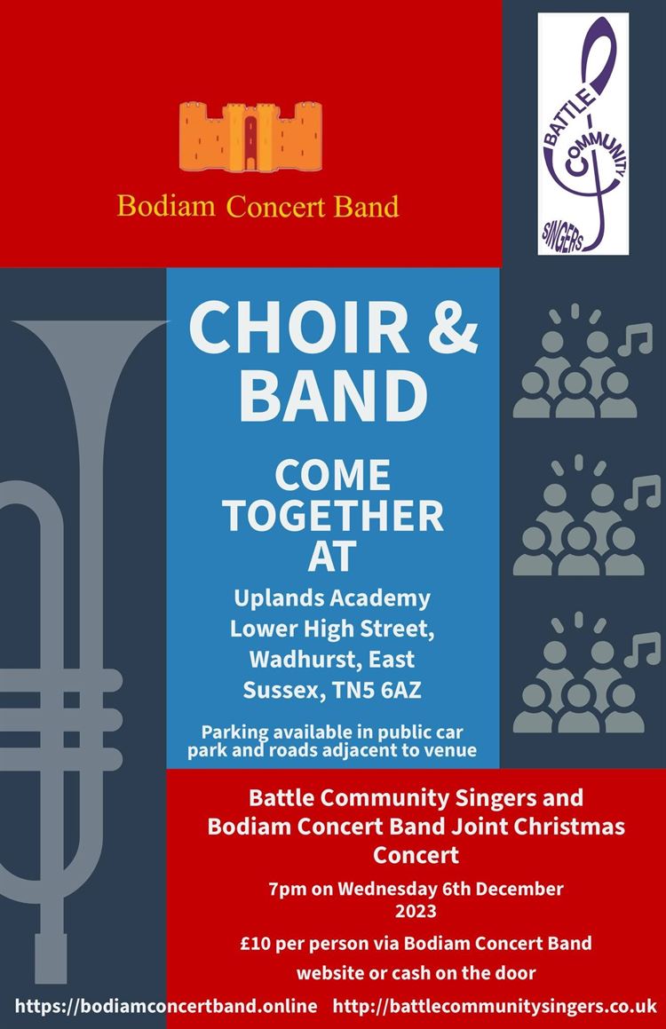 Choir and Band Come Together for Christmas