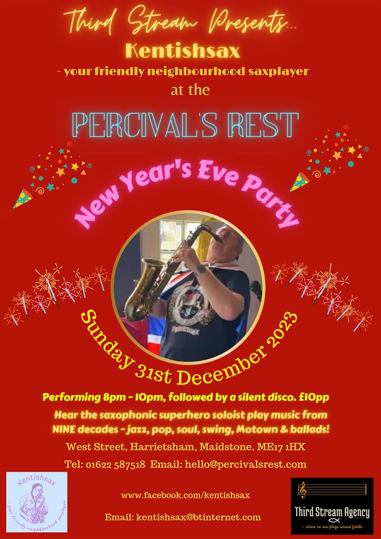 Kentishsax at Percival's Rest New Year's Eve Party