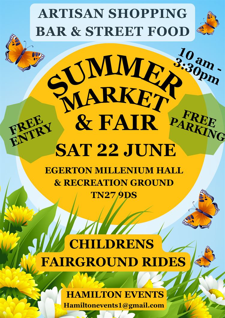 Summer Artisan Market and Fair