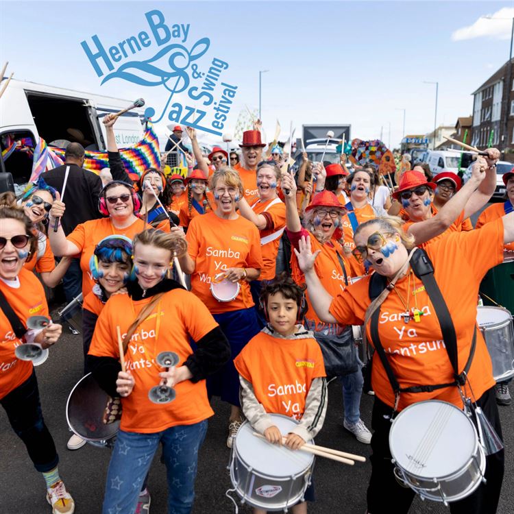 Herne Bay Jazz 2024: Mardi Gras Parade with The Native Oysters & Samba ...
