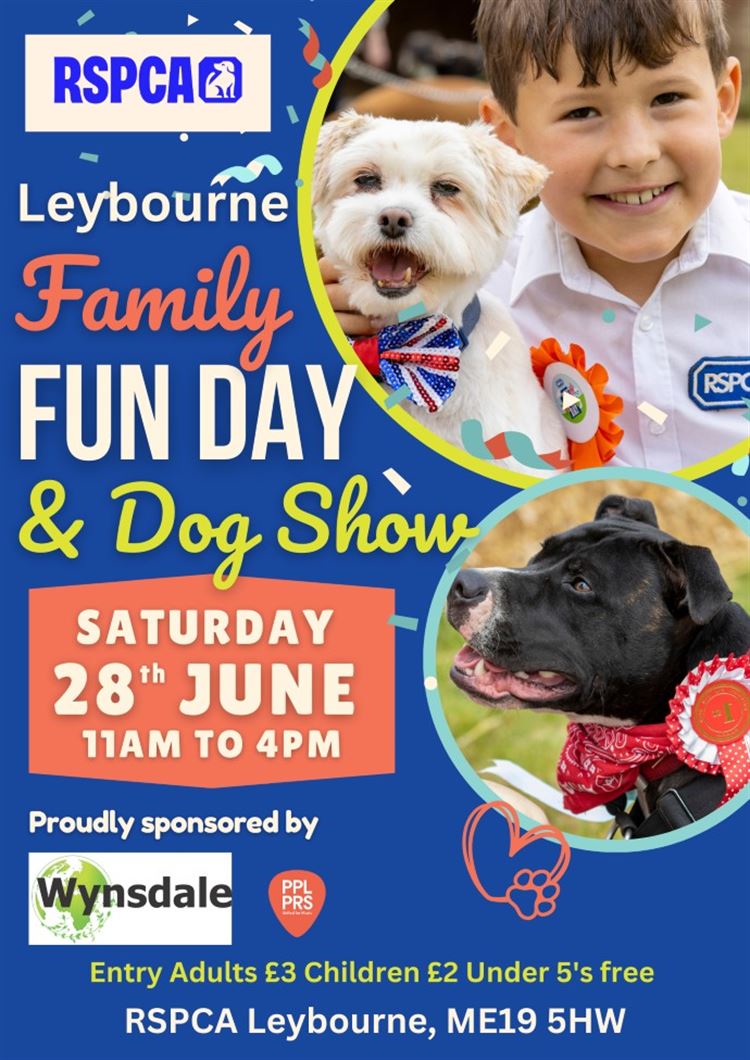 POSTPONED - RSPCA Leybourne Family Fun Day