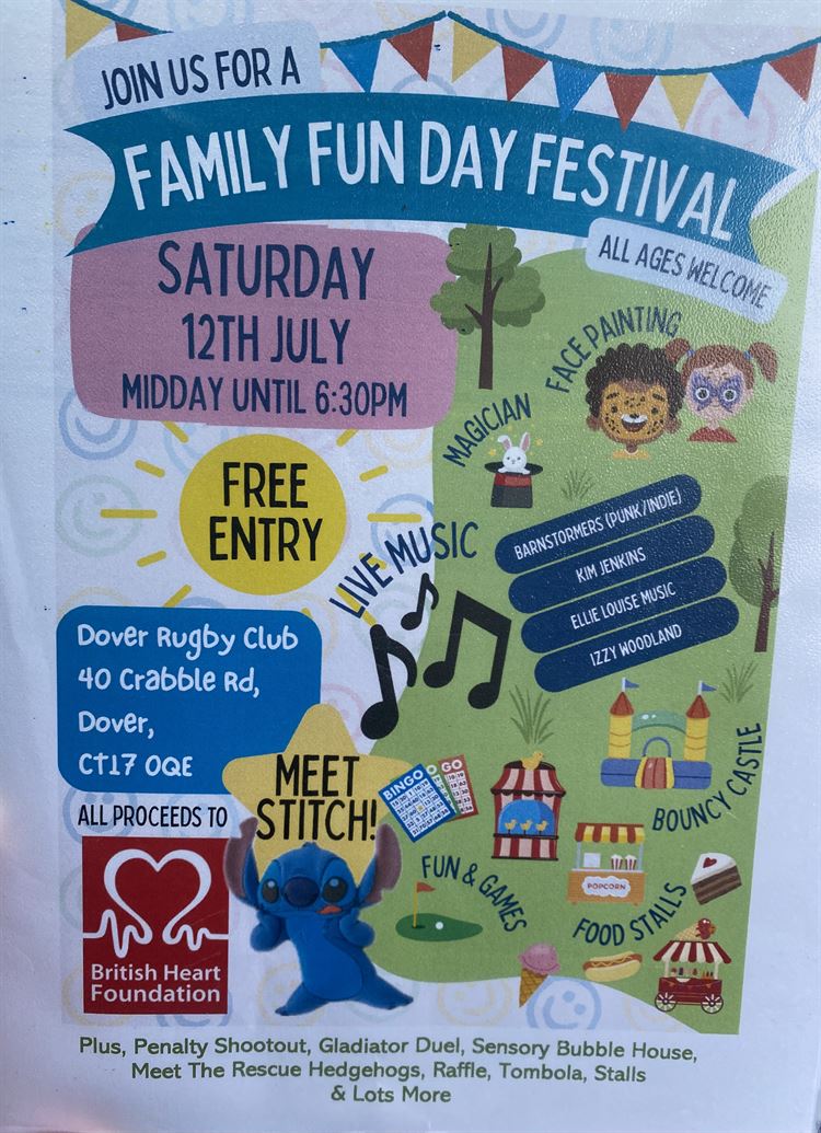 Charity family fun day