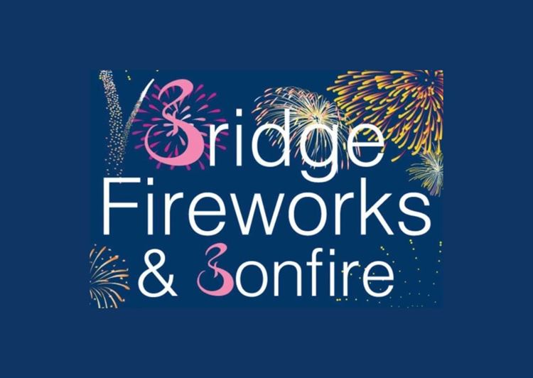 Bridge Fireworks and Bonfire